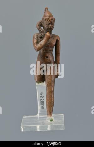 A representation of Harpokrates, the ancient Egyptian god of silence ...