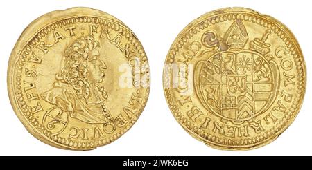 ducat. Franciszek Ludwik (książę nyski ; biskup wrocławski ; 1683-1732 ...