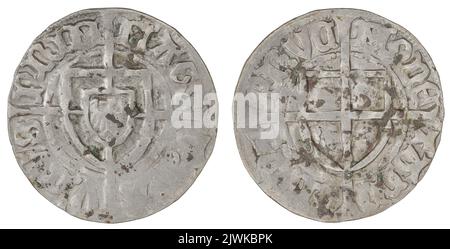 schilling. Zakon krzyżacki (1190-), issuer, Henryk Reffle von ...