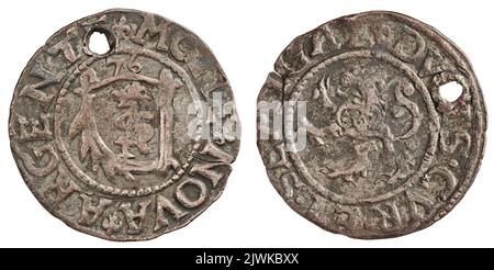 schilling. Gotard Kettler (książę Kurlandii i Semigalii ; 1561-1587 ...