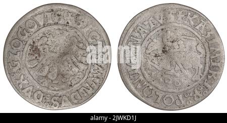 Głogów groschen. Zygmunt I Stary (król polski ; 1506-1548), ruler Stock ...