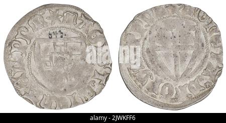 schilling. Zakon krzyżacki (1190-), issuer, Paweł von Russdorf (wielki ...