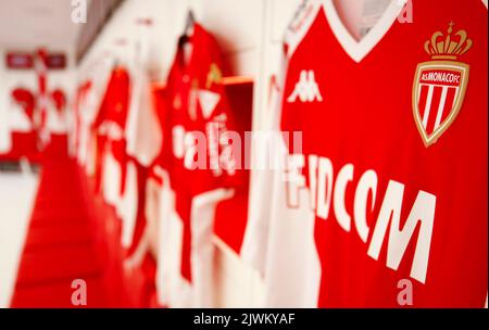 La Turbie, France - September 5, 2022: AS Monaco Training and ...