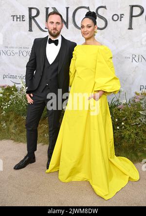 Thomas Hefferon and Cynthia Addai-Robinson attend STARZ Power Season 6 ...