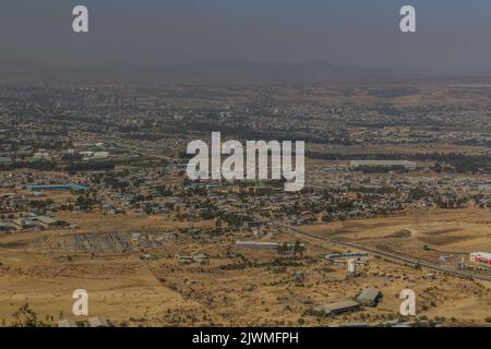 Aerial view of Mekele, Ethiopia Stock Photo - Alamy