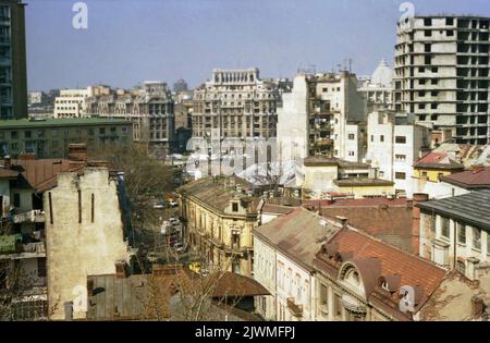Bucharest, Romania, January 1990, a few weeks after the fall of ...
