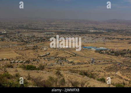 Aerial view of Mekele, Ethiopia Stock Photo - Alamy