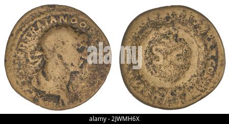 semis. Trajan (cesarz rzymski ; 98-117), emperor Stock Photo - Alamy