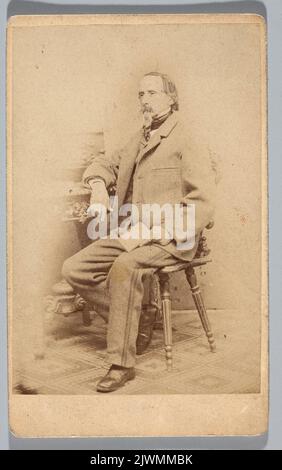 Portrait of Napoleon Orda (1807 - 1883) participant in the November ...