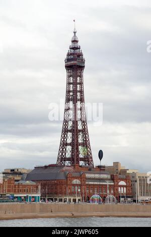 Blackpool Illuminations promenade seafront England Stock Photo - Alamy