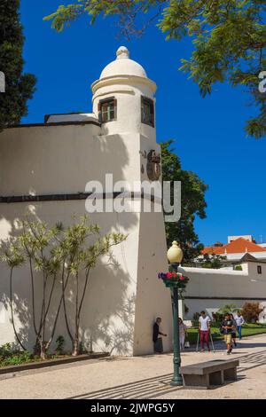 The fortress and palace, Palacio de Sao Lourenco, Funchal, Madeira ...