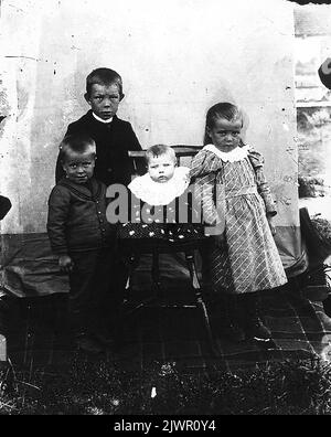 Unknown children. Okända barn Stock Photo - Alamy