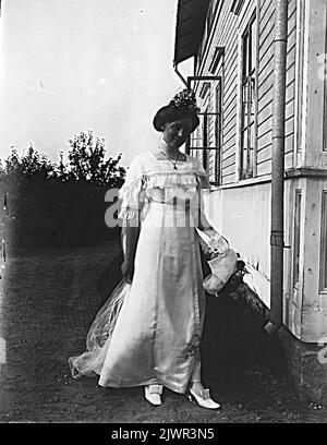 Marta Edlund, born Larsson. Marta Edlund, född Larsson Stock Photo - Alamy