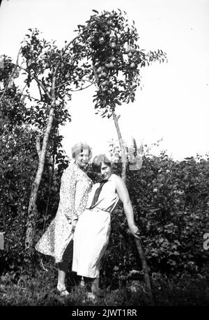 Unknown women. Okända kvinnor Stock Photo - Alamy