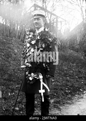 Student Oskar Vigren Studenten Oskar Vigren Stock Photo - Alamy