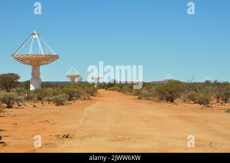Australia's Square Kilometre Array site in outback Western Australia ...