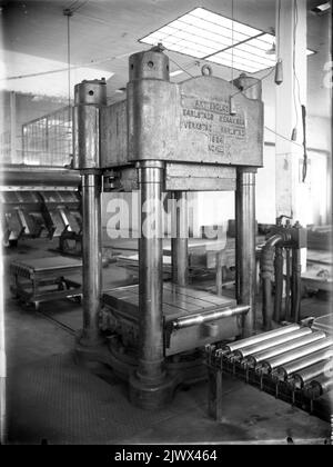 Printing press. Tryckpress Stock Photo - Alamy