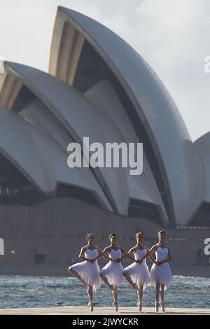 Jade Wood, Jess Fyfe, Eli Fryer and Sharni Spencer from the Australian ...