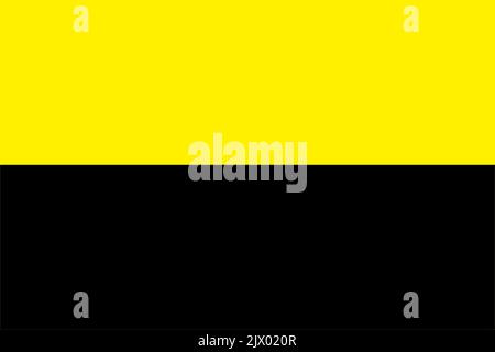 flag of Austronesian peoples Banjar people at cloudy sky background ...