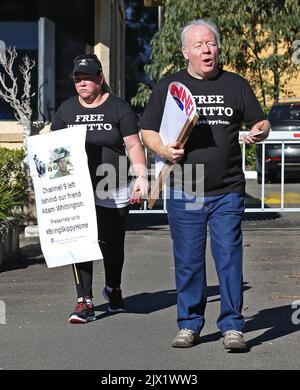David Whittington, the father of Adam Whittington who is still being ...