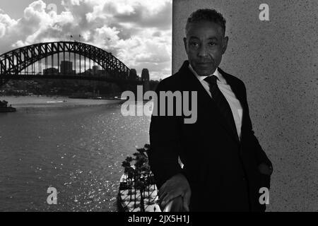 American actor Giancarlo Esposito who plays Gustavo "Gus" Fring in ...
