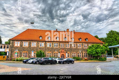 Traditional architecture of Hanau in Hessen, Germany Stock Photo - Alamy