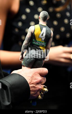 Music critic Molly Meldrum on australian postage stamp Stock Photo - Alamy