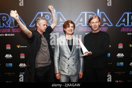 Nick Littlemore, Sam Littlemore and Peter Mayes from PNAU pose with the ...