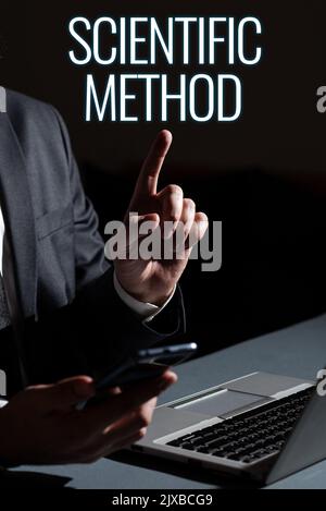 Conceptual caption Scientific MethodPrinciples Procedures for the ...