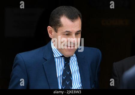 Mark Caleo leaves the NSW Supreme Court at Darlinghurst, Sydney ...
