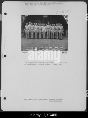 A-2 Section Of The 13Th Air Force Based On Guadalcanal, Solomon Islands ...