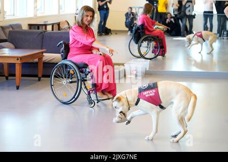 Ã…s 20220907. Princess Martha Louise officially opens the Veivisere Dog ...