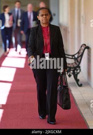 The Member for Cook, Cynthia Lui is seen giving her maiden speech at ...