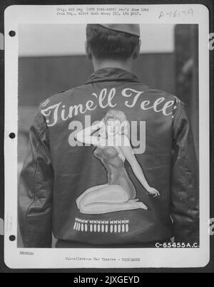 Leather Jacket Worn By Crew Members Of The Boeing B-17 "Flying Fortress ...