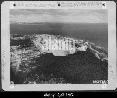 Over One Hundred Bombers Can Be Seen On The Strip In This Low Oblique ...
