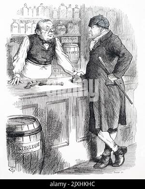 Cartoon by John Tenniel (1820-1914) an English illustrator, graphic ...