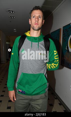 Daniel Kickert of the Boomers, the Australian national basketball team ...