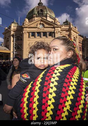 Natashia Corrigan-Ellis with son Brian Liddle Jr participate in a ...
