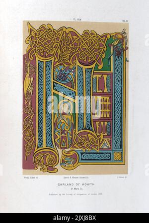 The Monogram in the Garland of Howth. The Garland of Howth, also known ...