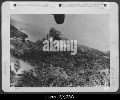 ATTACKING HALMAHERA ISLAND, the last Japaneseanese bastion between New ...