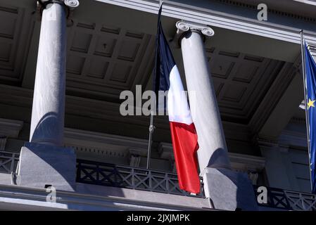 Athens, Attiki, Greece. 6th Sep, 2022. French Minister of Foreign ...