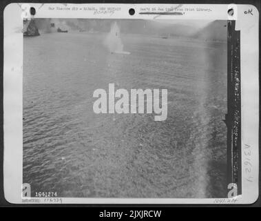 Bombing of Rabaul New Britain Stock Photo - Alamy