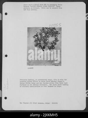 Bombing results on Bengasi Stock Photo - Alamy