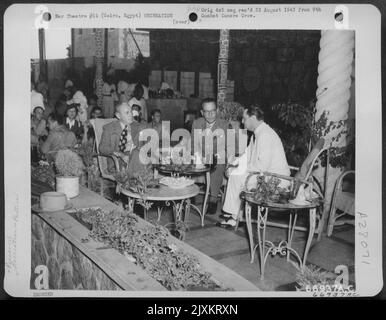 General Lewis H. Brereton, U.S. Army, Commander of the 1st Allied ...