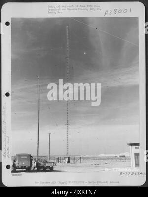 2Nd Army Airways Communication Wing At Atar, Mauretania, French West ...