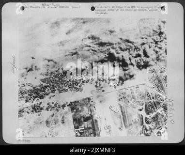 Consolidated B-24 'Liberator' Of The 15Th Air Force Hit The Target At ...