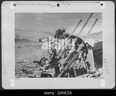 Havoc Was Wreaked By Bombers And Fighter-Bombers Of Major General John ...