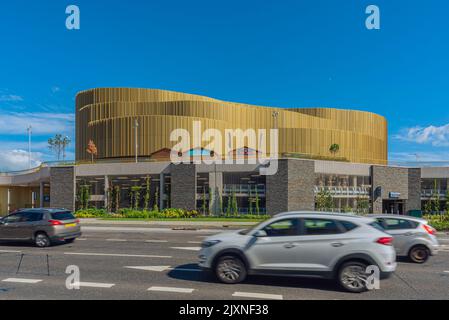Swansea Arena, Copr Bay Stock Photo - Alamy