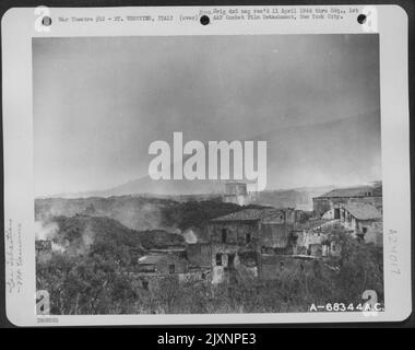 The eruption of Mount Vesuvius in 1944 was one of the most significant ...