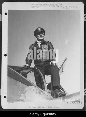 Pilot Of The 94Th Fs, 1St Fg, Seated In The Cockpit Of His Lockheed P ...